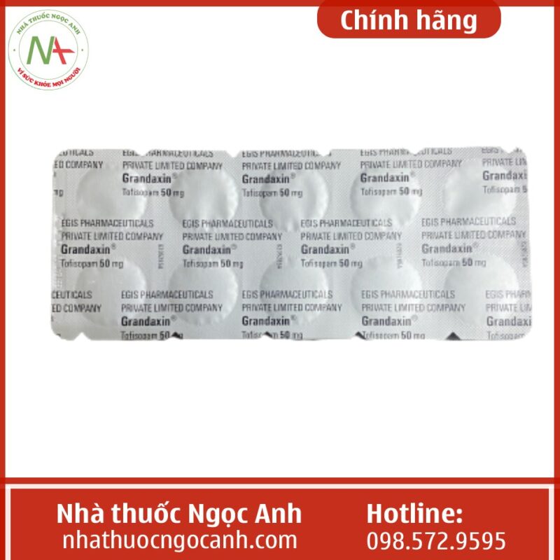 [Chính hãng] Thuốc Grandaxin có tác dụng gì? giá bao nhiêu?