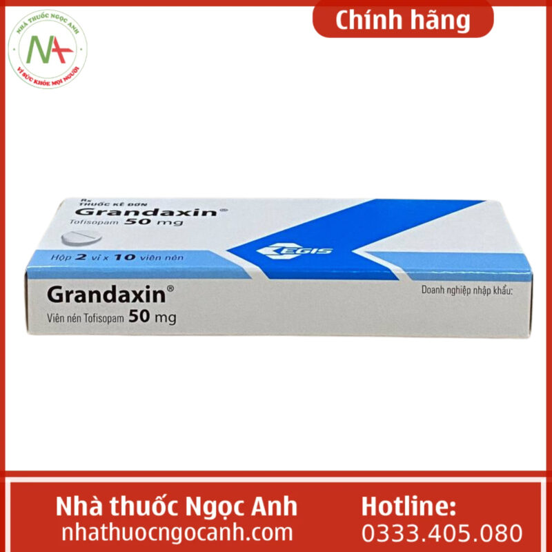 Thuốc Grandaxin 50mg có tác dụng gì, giá bao nhiêu, mua ở đâu?