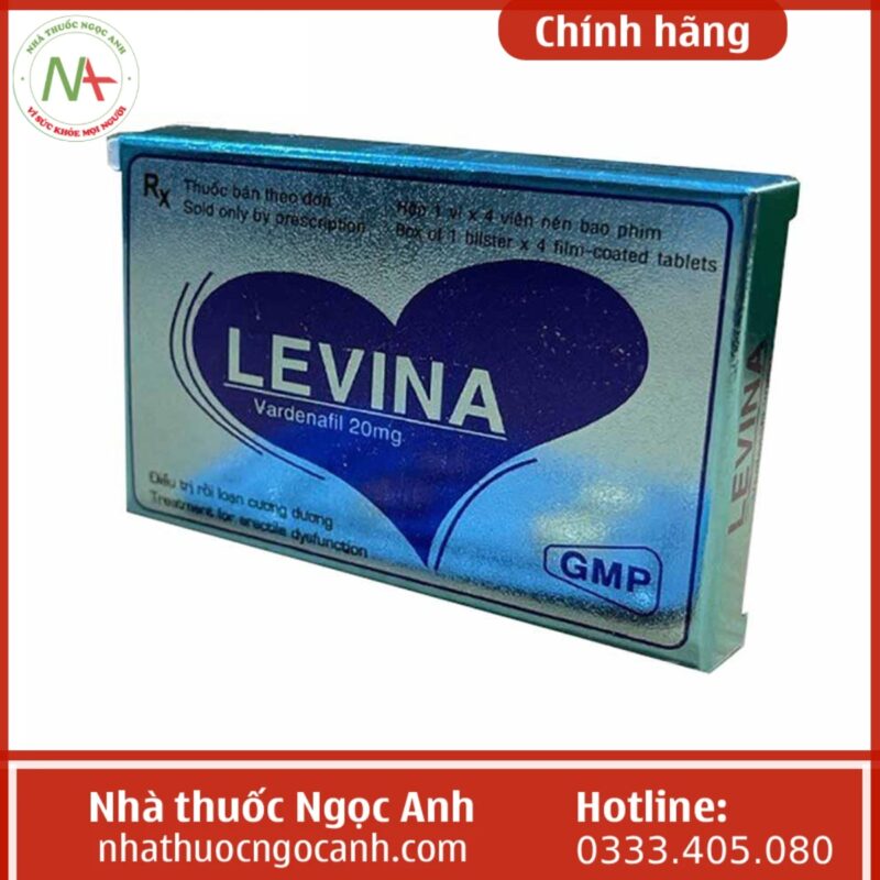 Thuốc Levina 20mg có tốt không, bao lâu thì có tác dụng, giá bao nhiêu ...