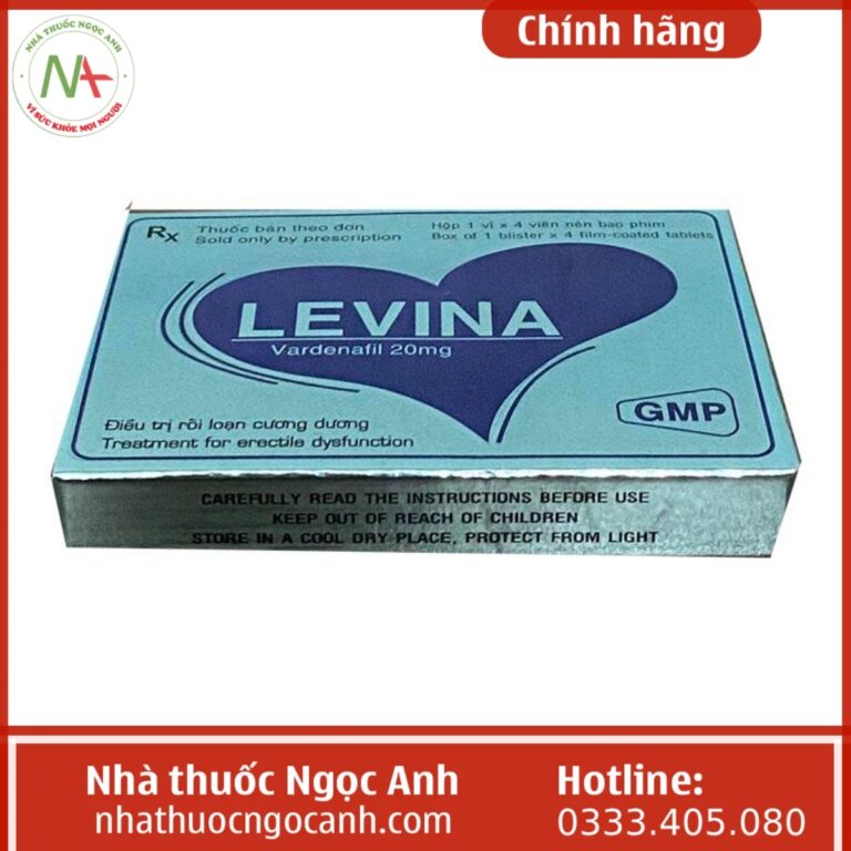 Thuốc Levina 20mg có tốt không, bao lâu thì có tác dụng, giá bao nhiêu ...