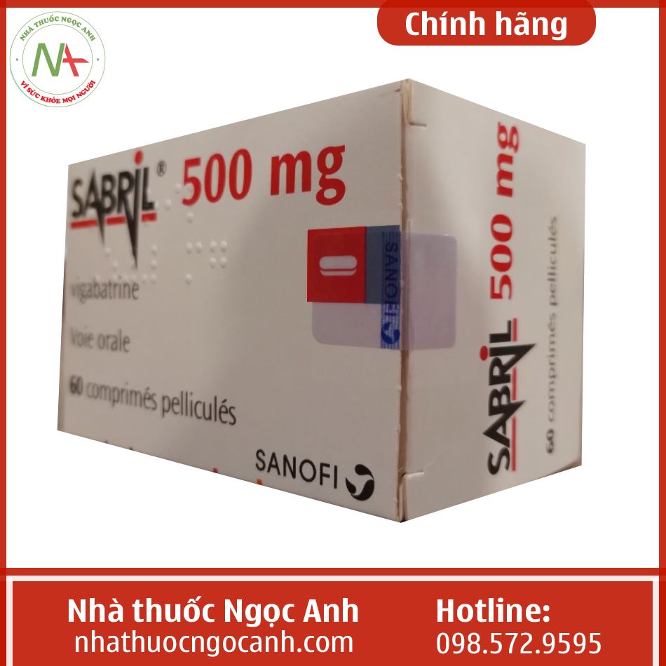 Thuốc Sabril 500mg là thuốc gì? Công dụng, giá bao nhiêu?