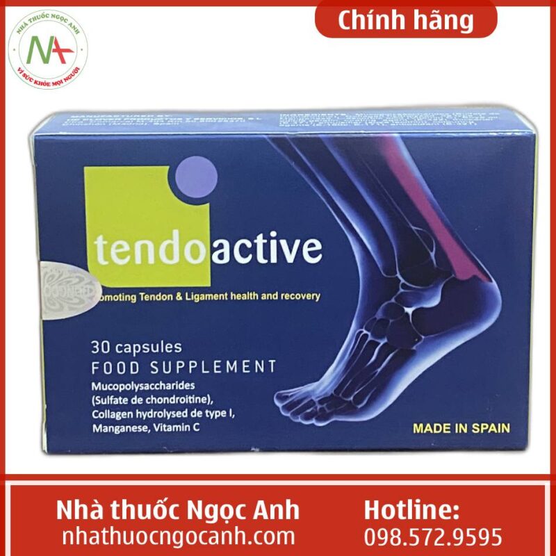 Thuốc Tendoactive có tốt không, liều dùng, giá bao nhiêu, mua ở đâu