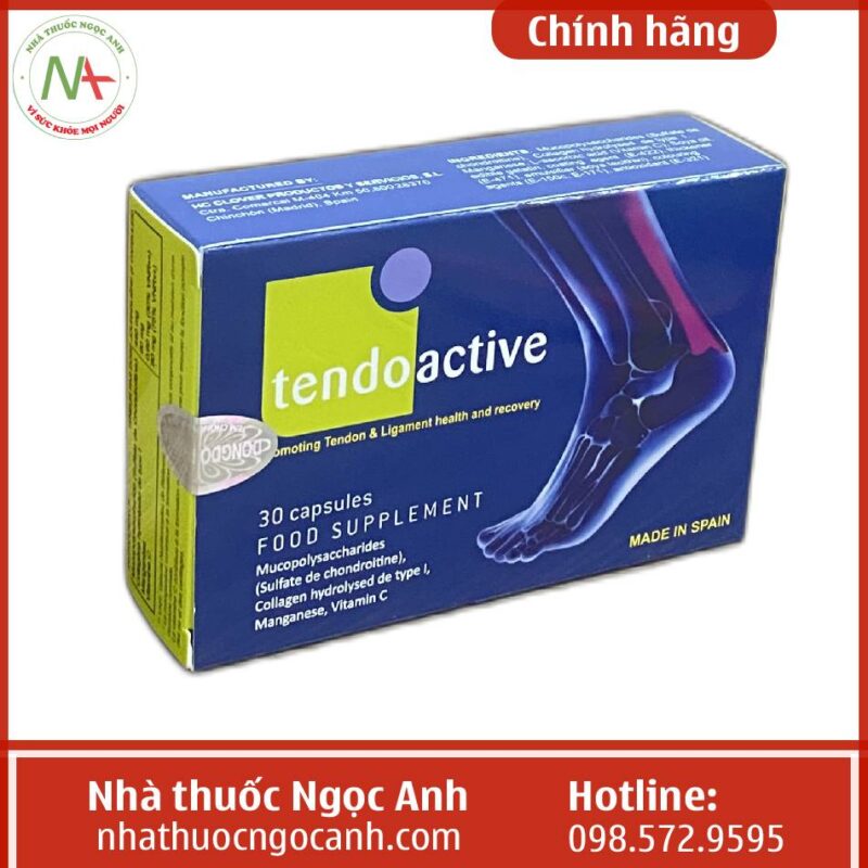 Thuốc Tendoactive có tốt không, liều dùng, giá bao nhiêu, mua ở đâu