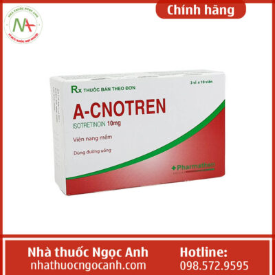 Thuốc A-Cnotren là thuốc gì? Giá bao nhiêu? Mua ở đâu?