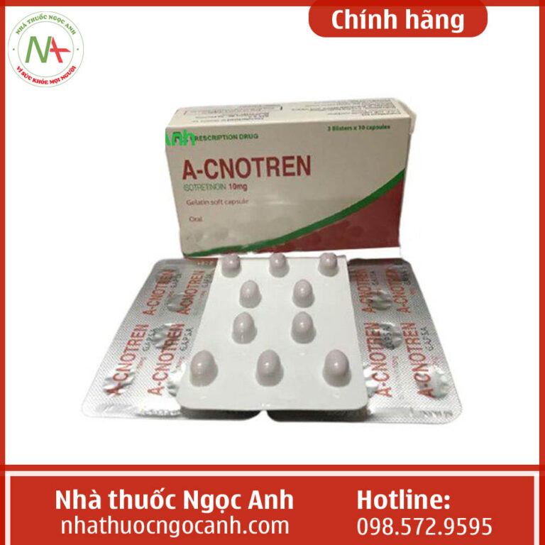 Thuốc A-Cnotren là thuốc gì? Giá bao nhiêu? Mua ở đâu?