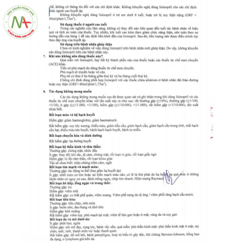 [CHÍNH HÃNG] Thuốc Haepril 5mg có tác dụng gì? Giá bao nhiêu?