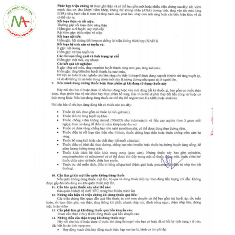 [CHÍNH HÃNG] Thuốc Haepril 5mg có tác dụng gì? Giá bao nhiêu?