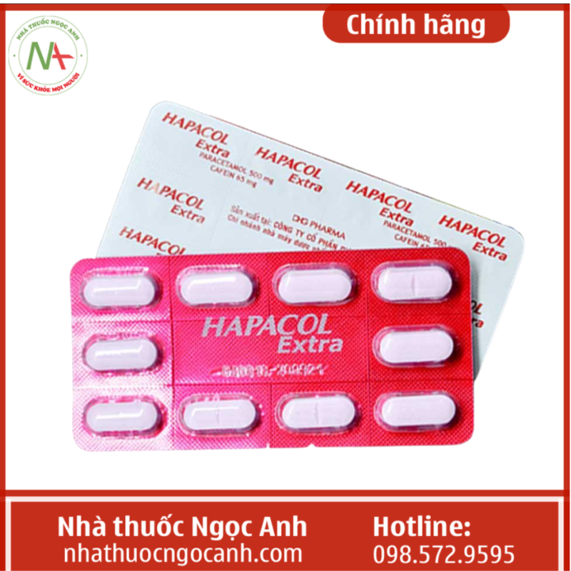 Thuốc Hapacol Extra 500 có gây buồn ngủ không, giá bao nhiêu, mua ở đâu