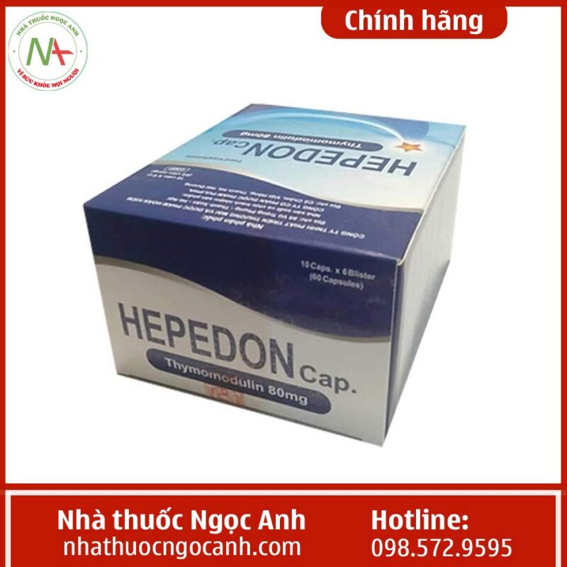 Thuốc Hepedon Cap. 80mg có tác dụng gì, giá bao nhiêu, mua ở đâu