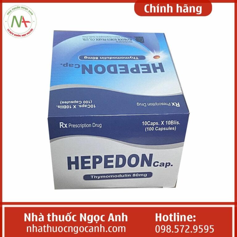 Thuốc Hepedon Cap. 80mg có tác dụng gì, giá bao nhiêu, mua ở đâu