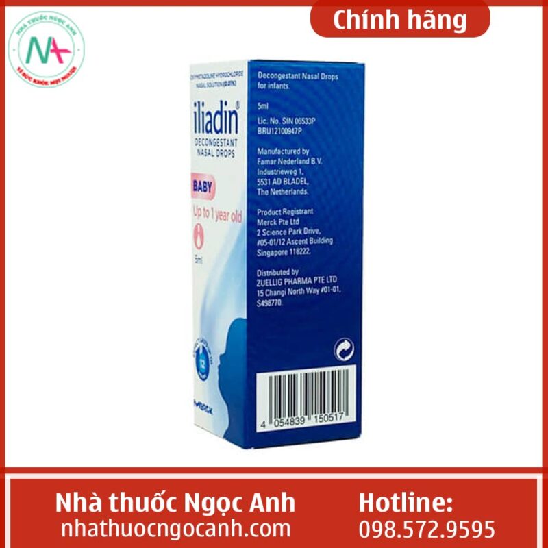 Thuốc Iliadin Baby là thuốc gì? Mua ở đâu, giá bao nhiêu?