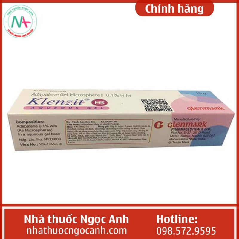 [CHÍNH HÃNG] Thuốc trị mụn trứng cá Klenzit MS có tốt không?