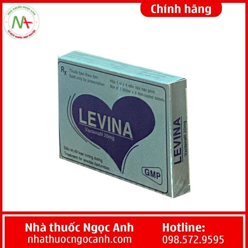 Thuốc Levina 20mg có tốt không, bao lâu thì có tác dụng, giá bao nhiêu ...