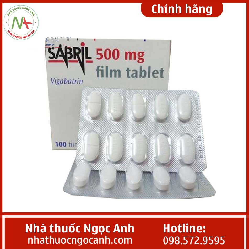 Thuốc Sabril 500mg là thuốc gì? Công dụng, giá bao nhiêu?