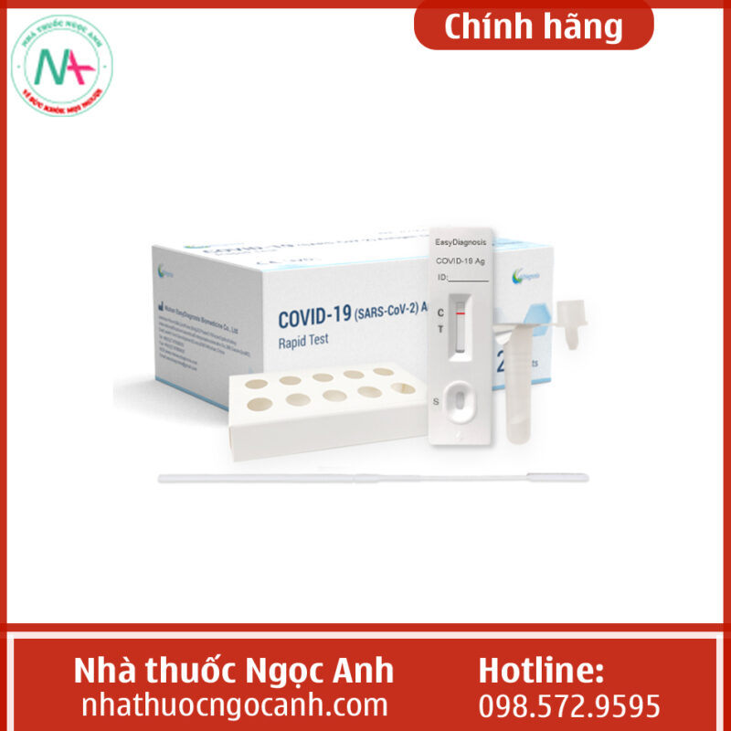 Kit test nhanh Covid-19 antigen test kit Easy diagnosis giá bao nhiêu ...