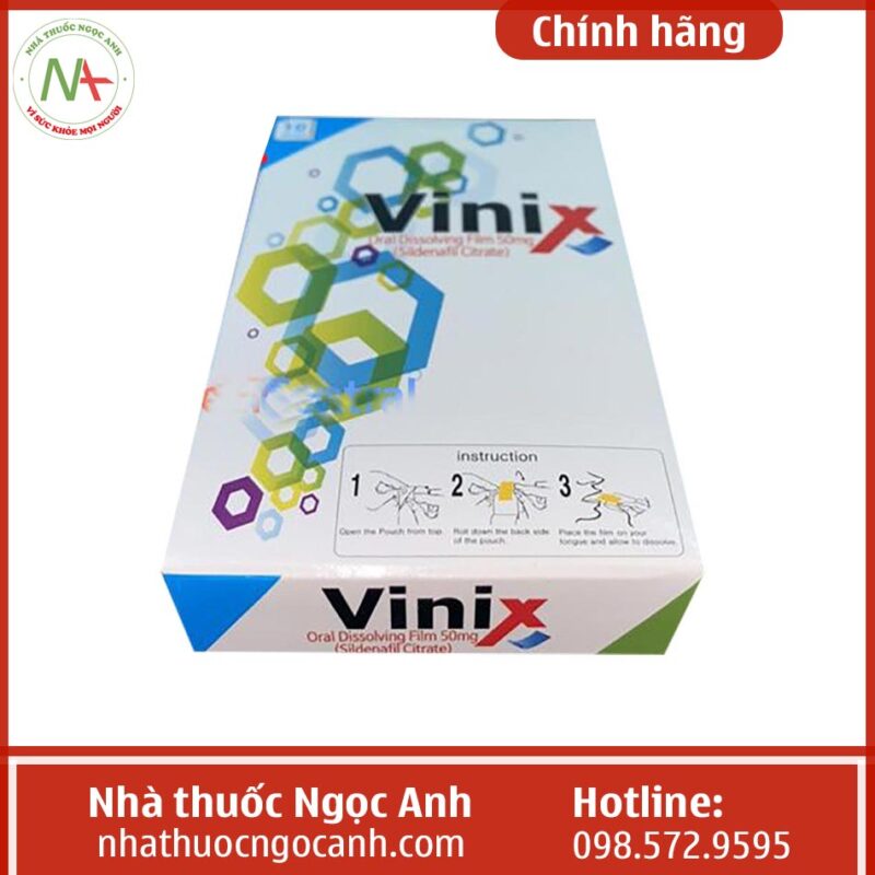 Tem ngậm Vinix 50mg Korea là thuốc gì, giá bao nhiêu, mua ở đâu