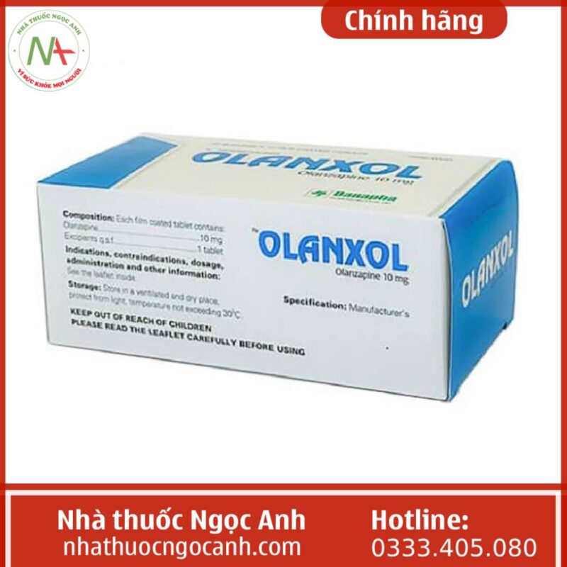 Thuốc Olanxol 10mg là thuốc gì, có tác dụng gì, giá bao nhiêu, mua ở đâu