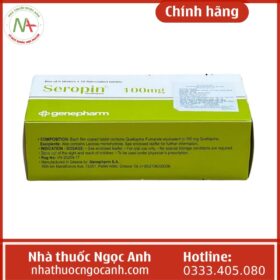 Thuốc Seropin 100mg là thuốc gì, tác dụng phụ, giá bao nhiêu, mua ở đâu?