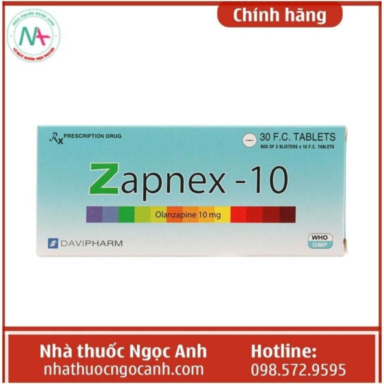 Thuốc Zapnex-10 là thuốc gì, trị bệnh gì, giá bao nhiêu, mua ở đâu