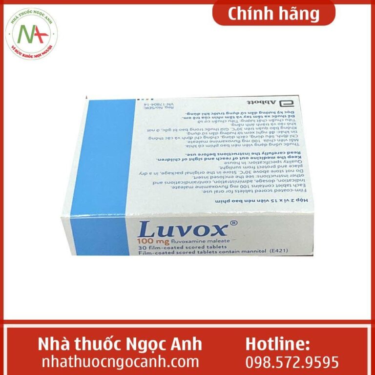 Thuốc Luvox 100mg Abbott là thuốc gì, giá bao nhiêu, mua ở đâu?