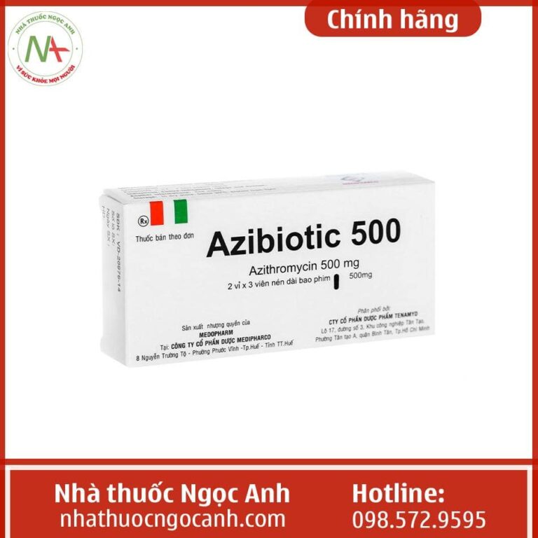 Thuốc Azicine 250 mg: Công dụng, liều lượng, lưu ý tác dụng phụ, giá bán