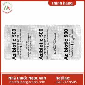 [CHÍNH HÃNG] Thuốc Azibiotic 500 điều trị nhiễm trùng do vi khuẩn