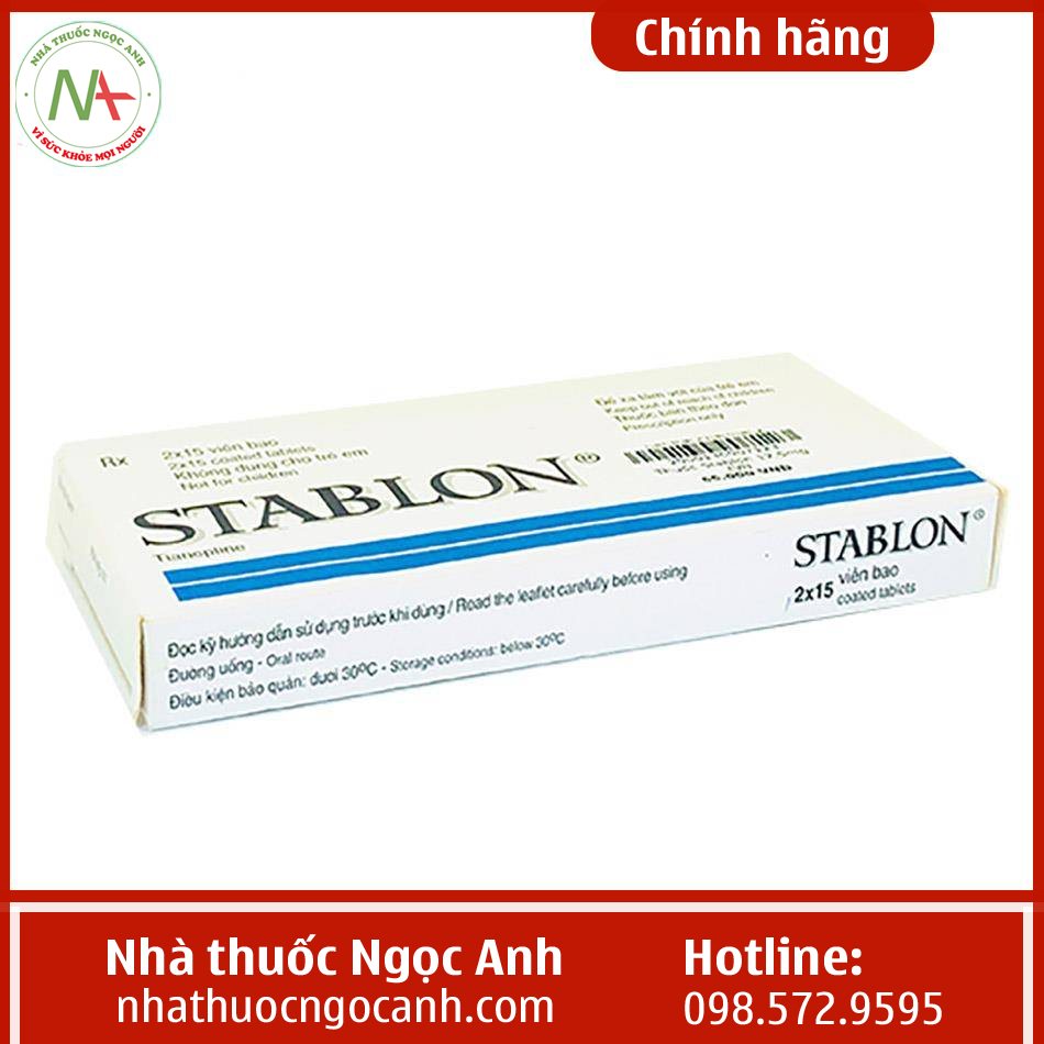 Thuốc Stablon 12,5mg là thuốc gì? mua ở đâu, giá bao nhiêu