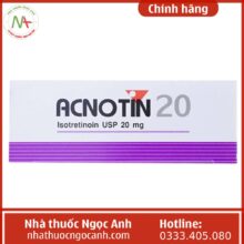 Thuốc Acnotin 20 uống bao lâu thì hết mụn, giá bao nhiêu, mua ở đâu?