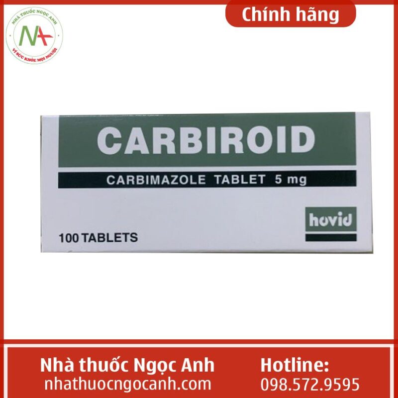 Thuốc Carbiroid Tablet 5mg là thuốc gì, mua ở đâu, giá bao nhiêu?