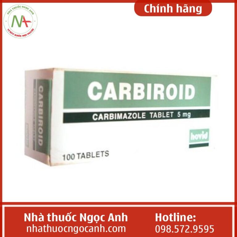Thuốc Carbiroid Tablet 5mg là thuốc gì, mua ở đâu, giá bao nhiêu?