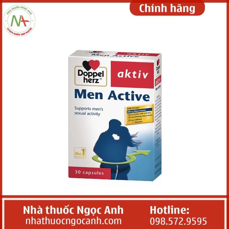 Thuốc Doppelherz Aktiv Men Active có tốt không, mua ở đâu, giá bao nhiêu?