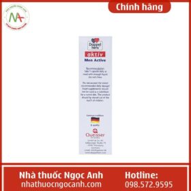 Thuốc Doppelherz Aktiv Men Active có tốt không, mua ở đâu, giá bao nhiêu?