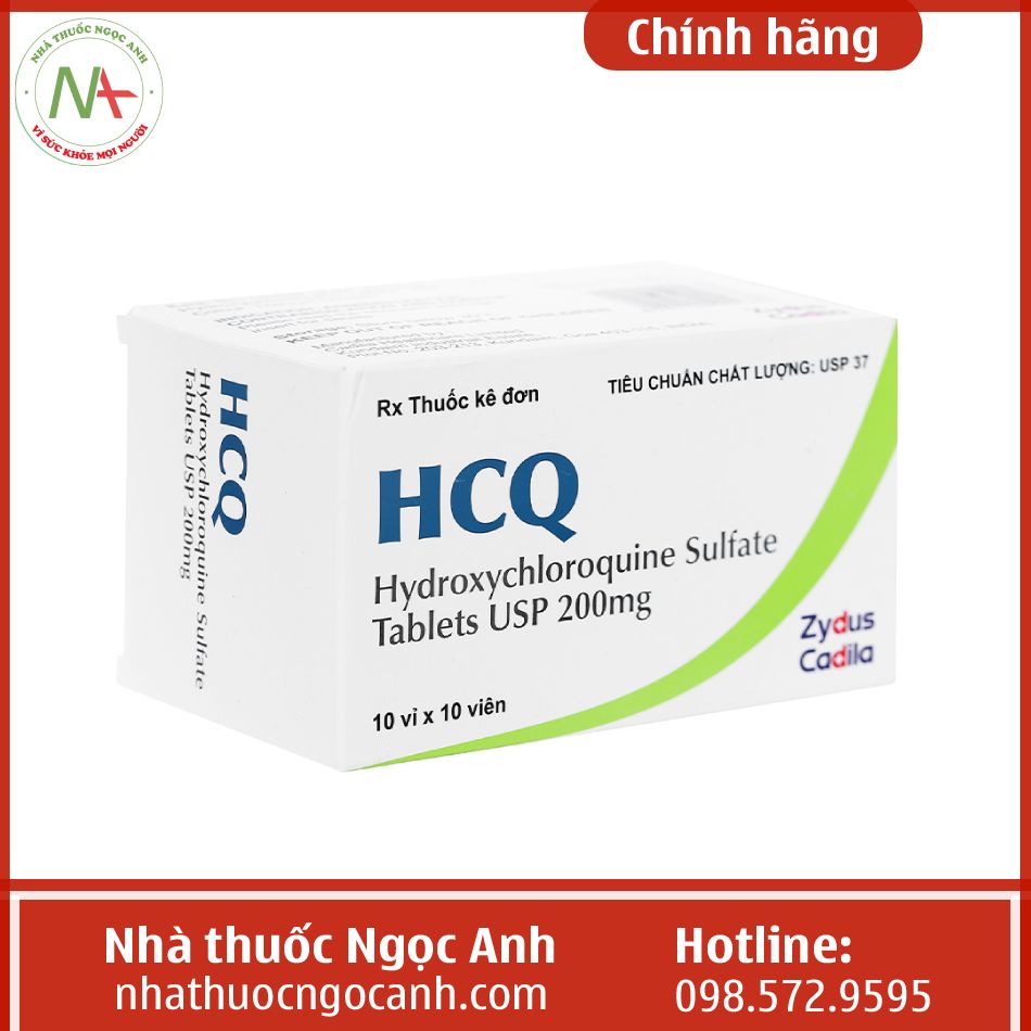 Thuốc HCQ 200mg là thuốc gì? HCQ 200mg giá bao nhiêu?
