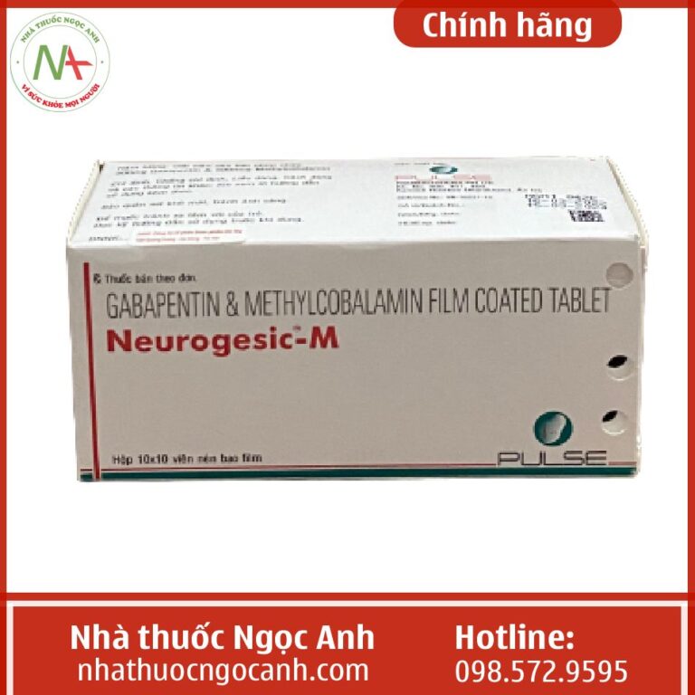 Thuốc Neurogesic-M thuộc nhóm dược lý nào, giá bao nhiêu, bán ở đâu