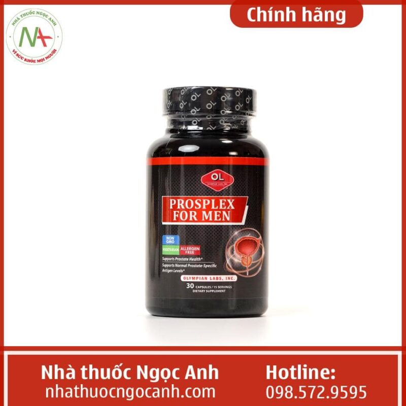 Thuốc Prosplex For Men có tác dụng gì, giá bao nhiêu, mua ở đâu?