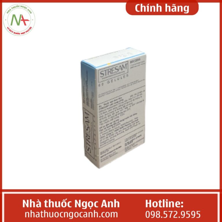 Thuốc Stresam 50mg uống bao lâu thì ngưng, giá bao nhiêu, mua ở đâu