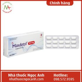 Thuốc Maxdotyl 50mg là thuốc gì, có tác dụng gì, giá bao nhiêu, mua ở đâu?