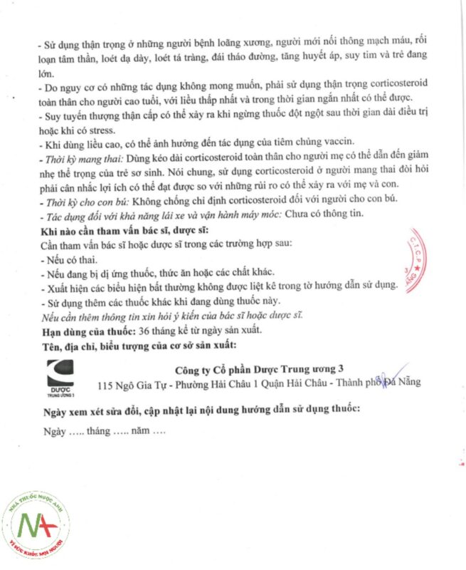 Thuốc Medgolds 16mg là thuốc gì, tác dụng gì, giá bao nhiêu, mua ở đâu