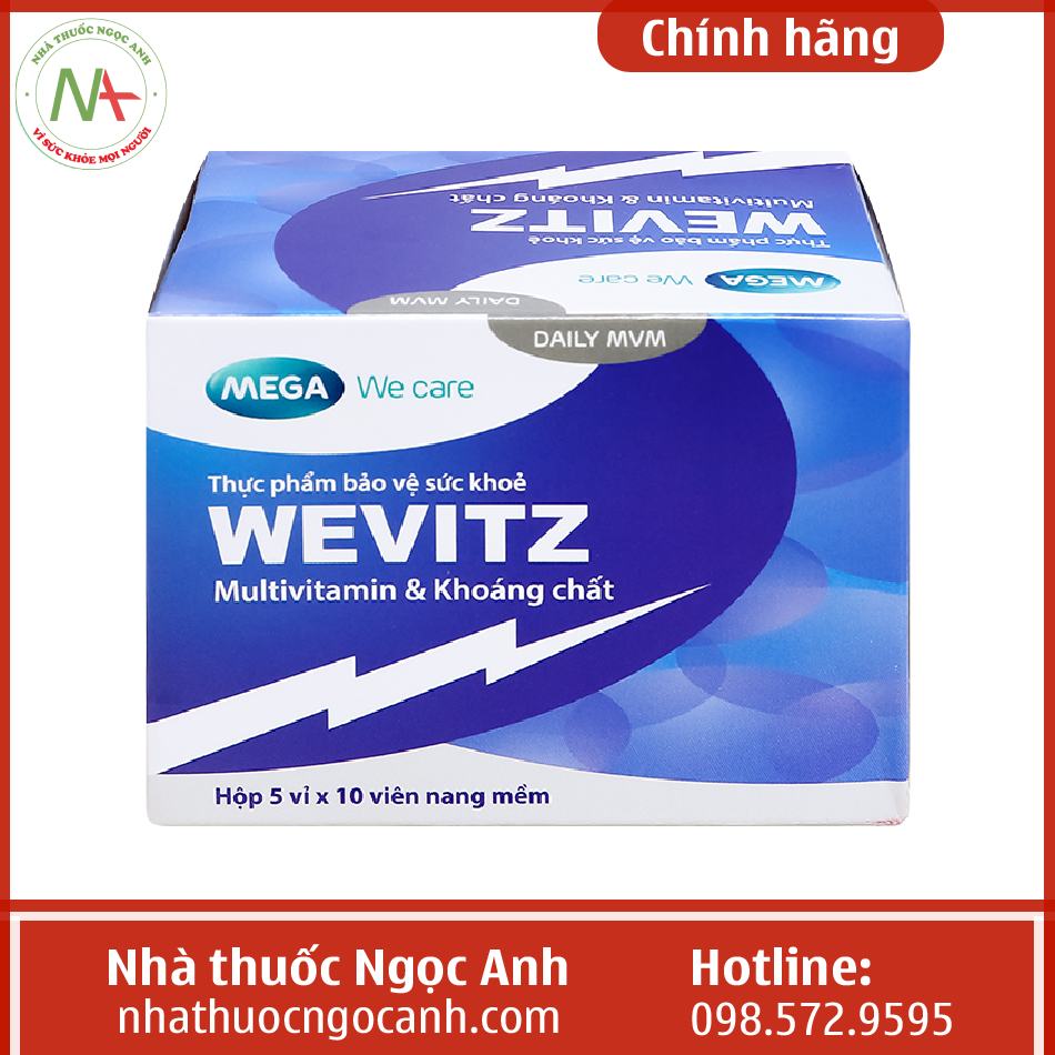 Thuốc Wevitz Multivitamin & Khoáng chất mua ở đâu, giá bao nhiêu?
