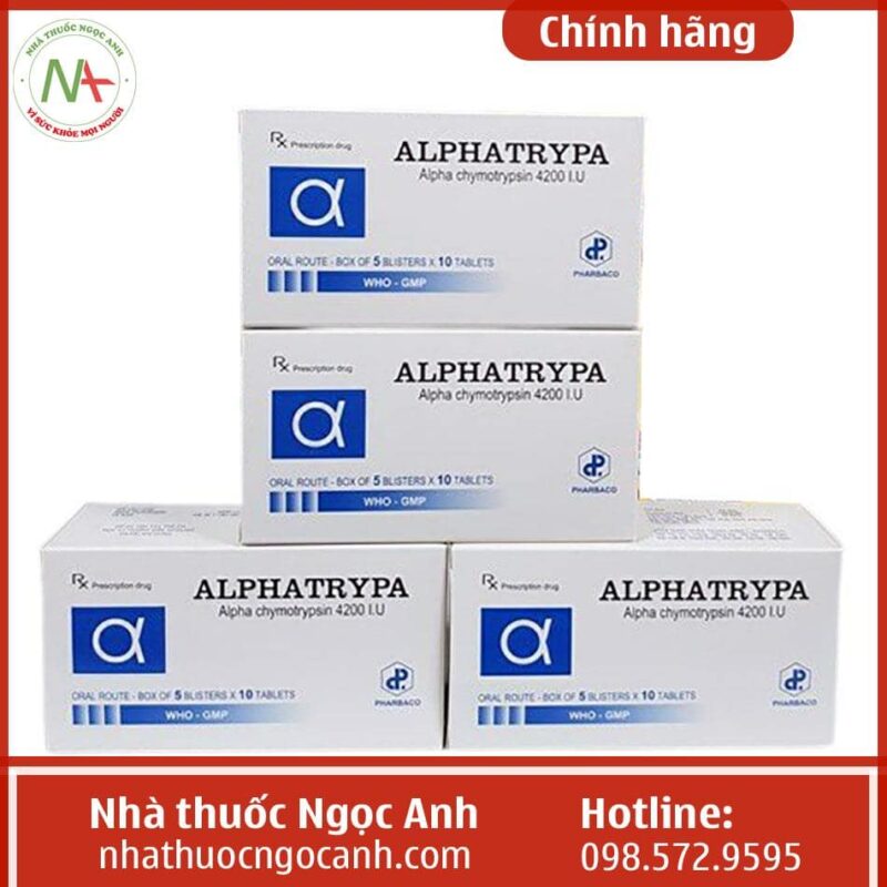 [CHÍNH HÃNG] Thuốc Alpha Choay: Công dụng, liều dùng, giá bán