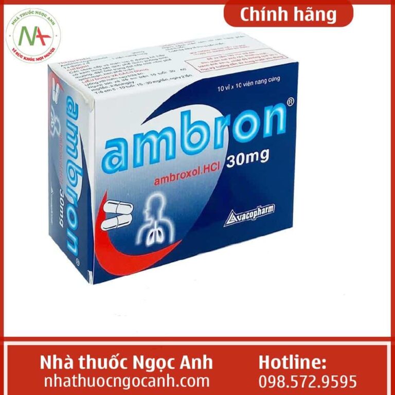 Thuốc Ambron 30mg (viên nang) là thuốc gì, giá bao nhiêu, mua ở đâu