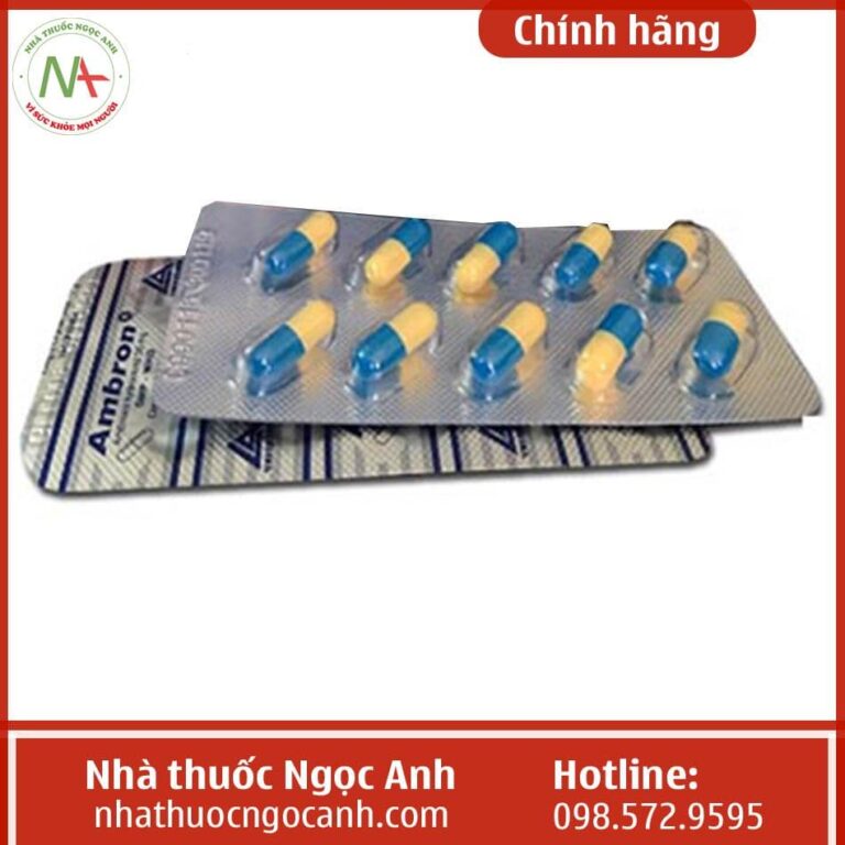 Thuốc Ambron 30mg (viên nang) là thuốc gì, giá bao nhiêu, mua ở đâu