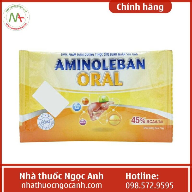 Thuốc Aminoleban Oral 10 gói là thuốc gì, giá bao nhiêu, mua ở đâu