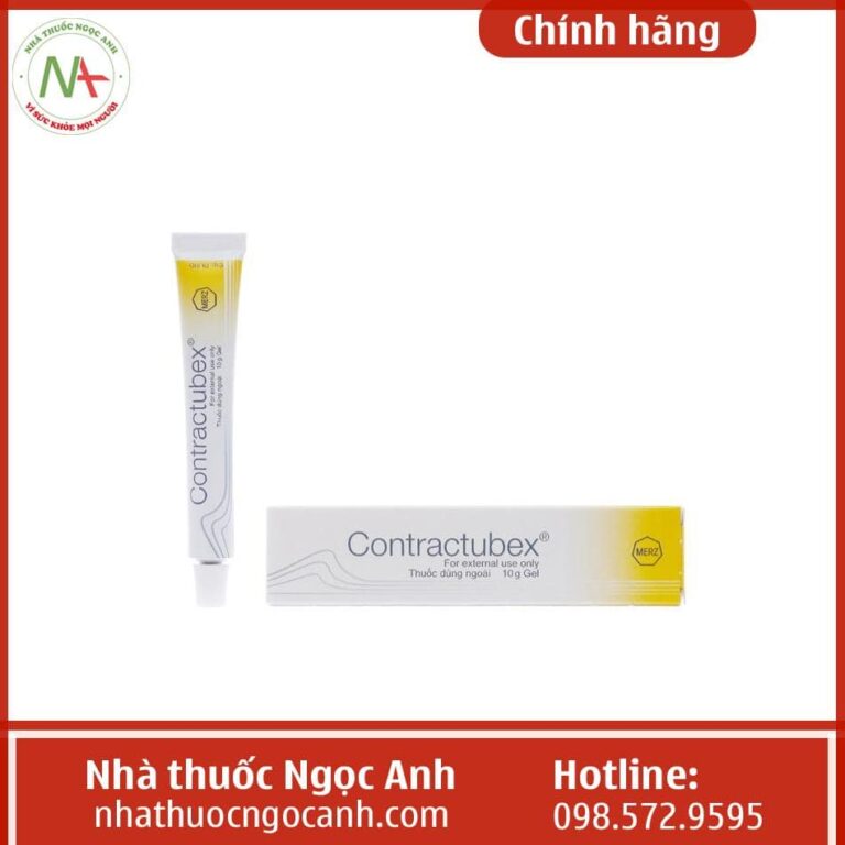 [CHÍNH HÃNG] Thuốc Contractubex 10g: Công dụng, liều dùng, giá bán