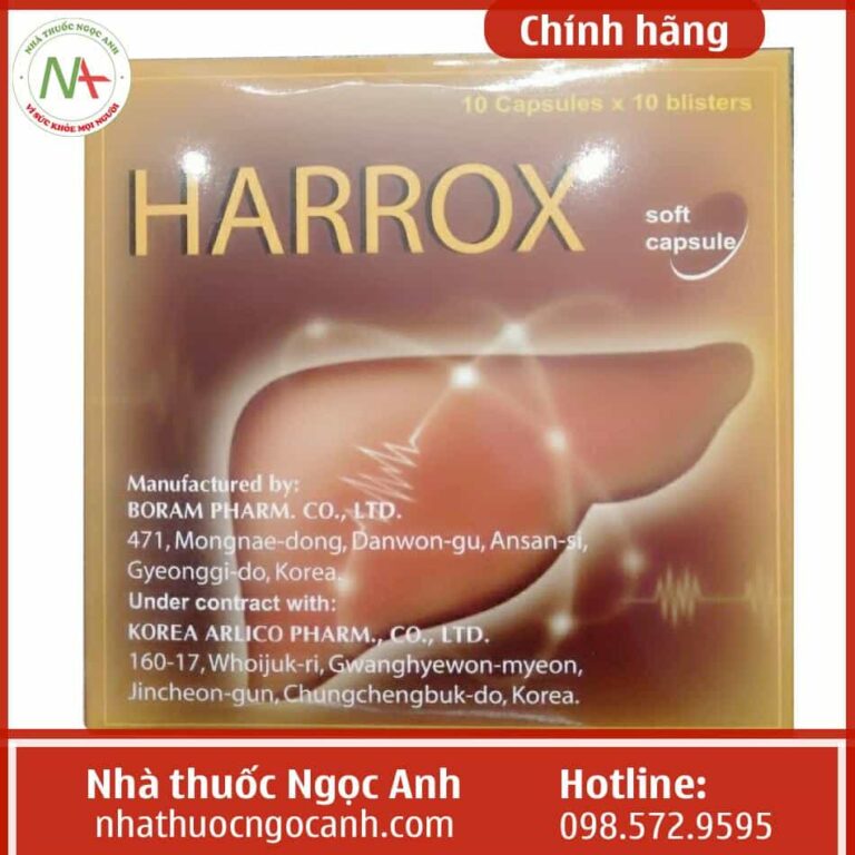 Thuốc Harrox là thuốc gì, có tác dụng gì, giá bao nhiêu, mua ở đâu