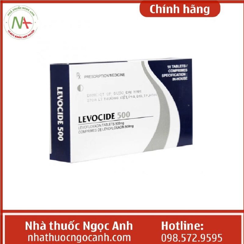 Thuốc Levocide 500 là thuốc gì, tác dụng gì, giá bao nhiêu, mua ở đâu