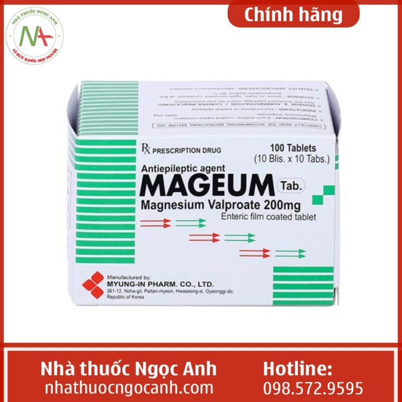 Thuốc Mageum Tab 200mg là thuốc gì, giá bao nhiêu, mua ở đâu?