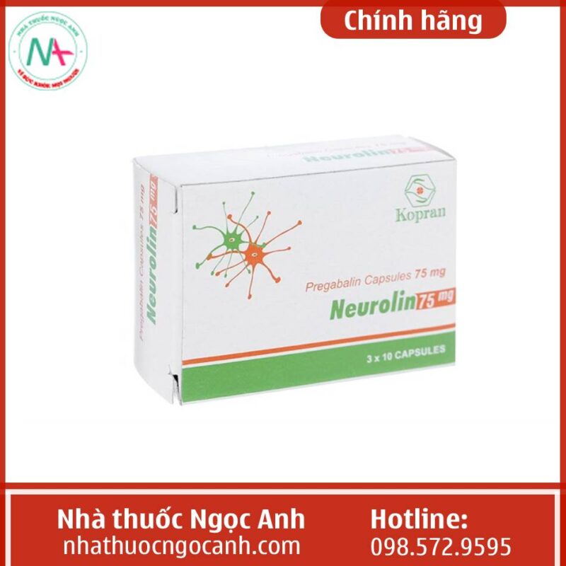 Thuốc Neurolin 75mg là thuốc gì, tác dụng gì, giá bao nhiêu, mua ở đâu