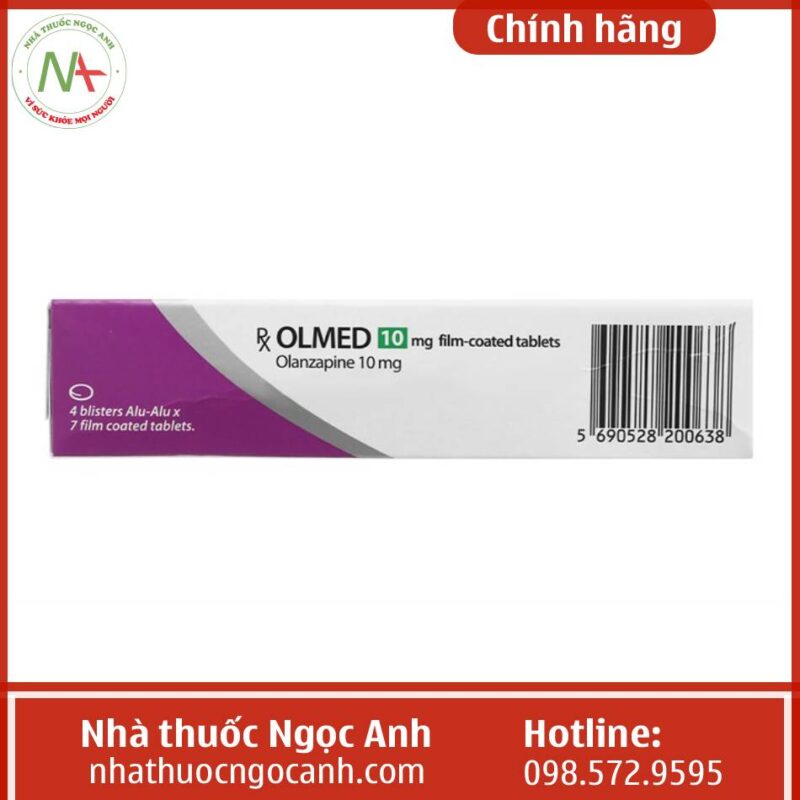 Thuốc Olmed 10mg là thuốc gì, tác dụng gì, giá bao nhiêu, mua ở đâu