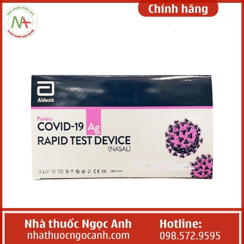 Bộ Kit Test nhanh Panbio COVID-19 Ag Rapid Test Device Nasal giá bao ...